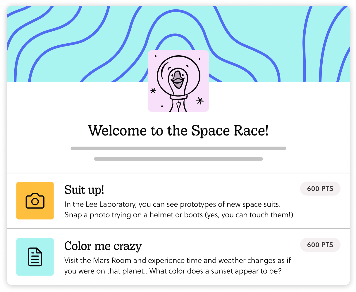 Interactive Experiences to Guide and Engage Every Visitor | Goosechase